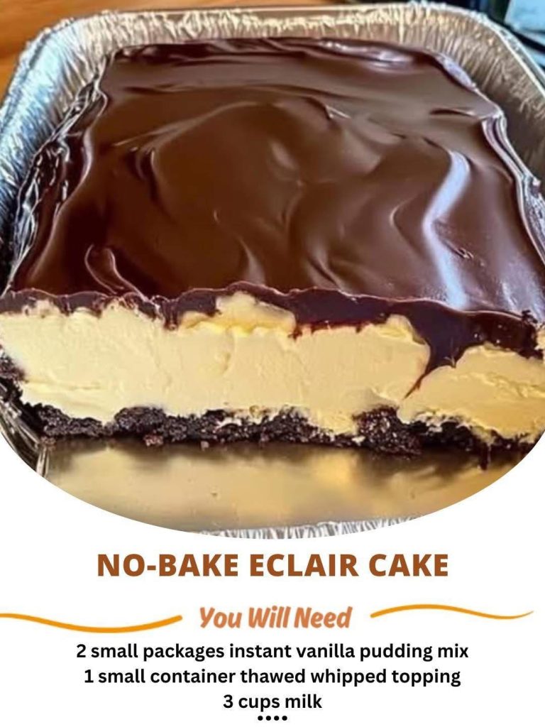 No-Bake Éclair Cake – Food Recipes
