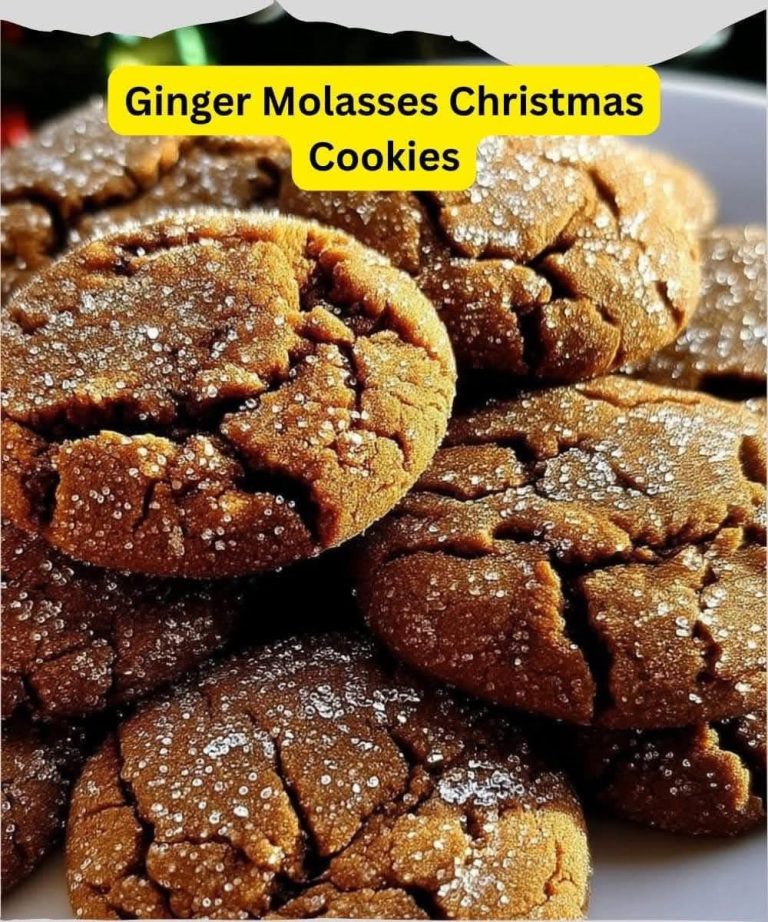 Ginger Molasses Christmas Cookies – Food Recipes
